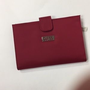 Guess | Bags | New Ruby Red Guess Brand Handbag And Wallet | Poshmark